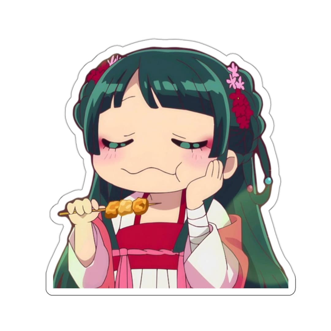 Maomao Anime Manga Cute Chibi Sticker Kusuriya No Hitorigoto - Etsy