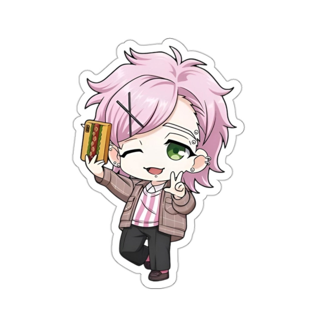 Windbreaker Mitsuki Kiryu Anime Japanese Chibi Manga Anime Sticker - Etsy