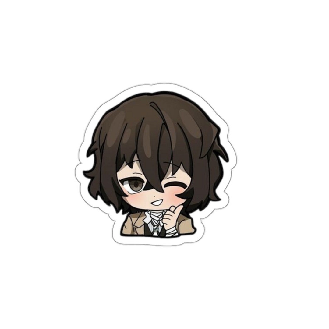 Chibi BSD Dazai Anime Manga Cute Anime Sticker - Etsy