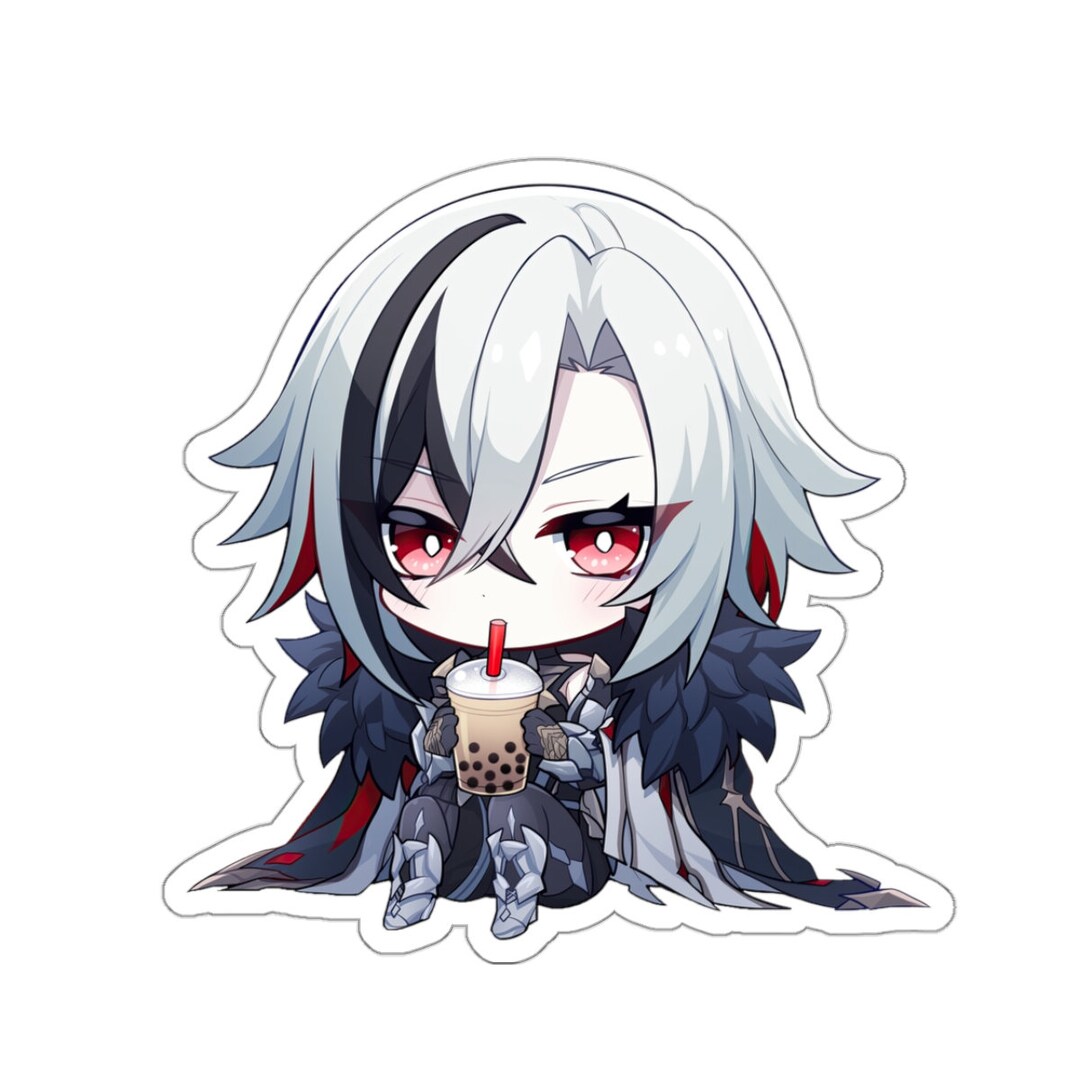 Chibi Arlecchino Boba Genshin Impact Kawaii Japanese Manga Anime ...