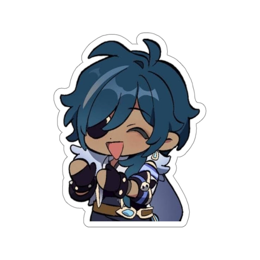 Chibi Kaeya Genshin Impact Gaming Manga Anime Sticker - Etsy
