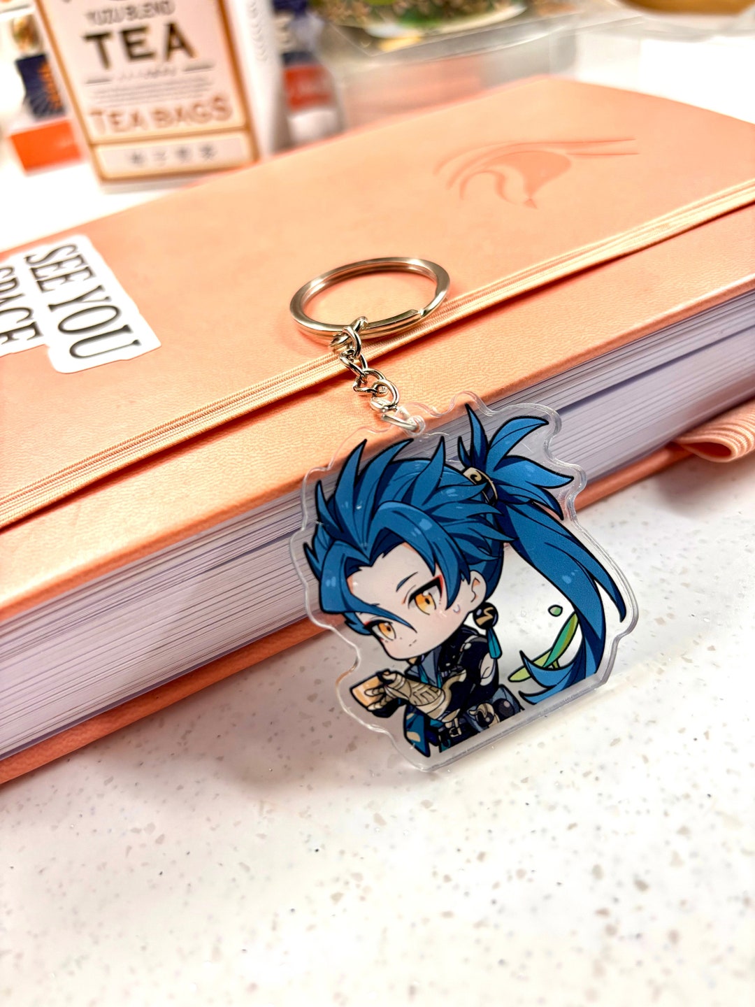 Chibi Ji Yan Jiyan Wuthering Waves WUWA Gaming Acrylic Keychain - Etsy