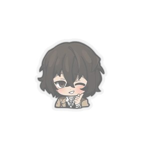 Chibi BSD Dazai Anime Manga Cute Anime Sticker - Etsy
