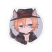 Chibi BSD Dazai Anime Manga Cute Anime Sticker - Etsy