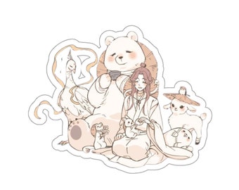 Chibi BSD Dazai Anime Manga Cute Anime Sticker - Etsy