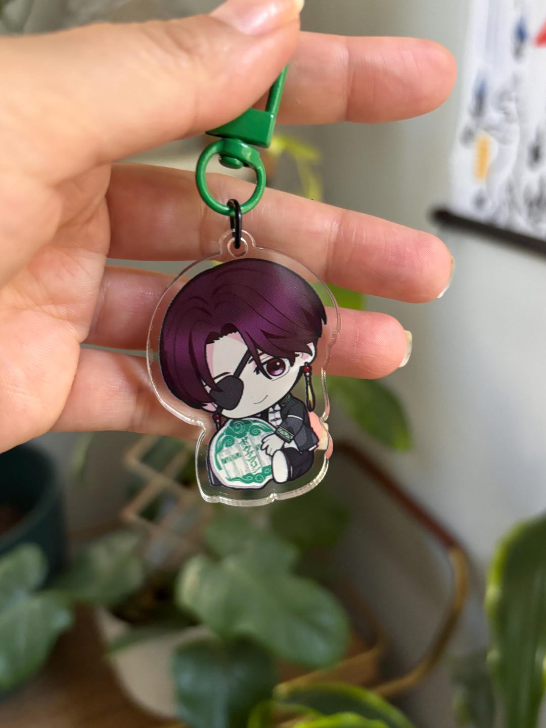 Hayato Suo Chibi Keychain Windbreaker Anime Bofurin - Etsy