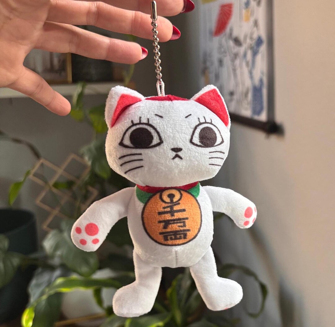 Turbo Granny Cute Kawaii Lucky Cat Anime Plushie Anime Manga Stuffie ...