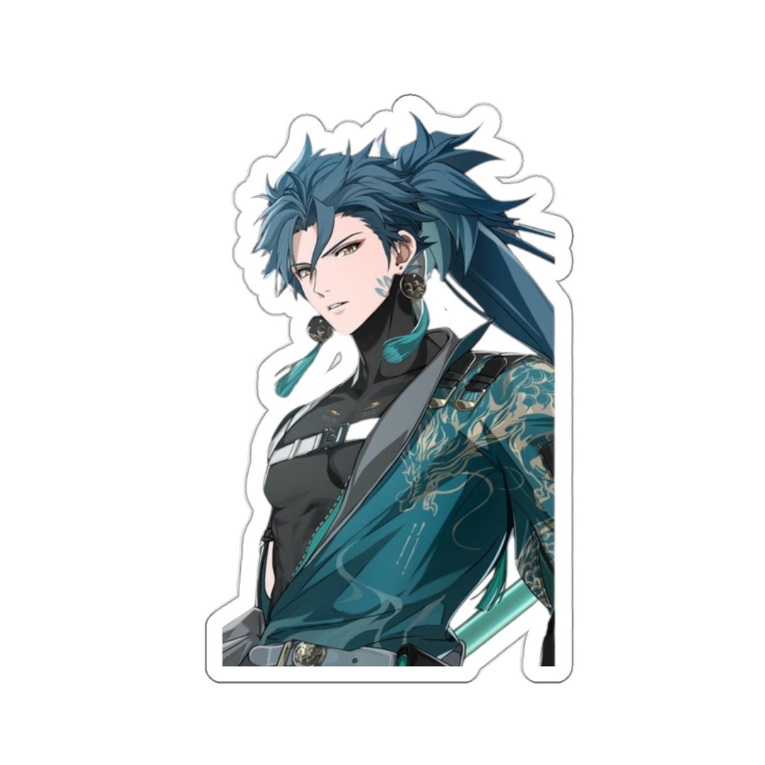 Jiyan Wuwa Game Japanese Kawaii Gaming Manga Anime Sticker - Etsy