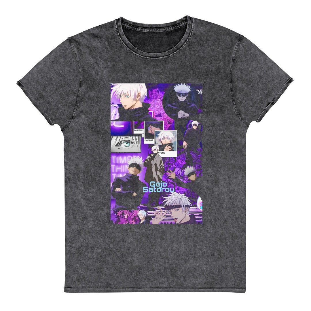 Anime Gojo Shirt Japanese Manga 90s Worn in Style Shirt - Etsy