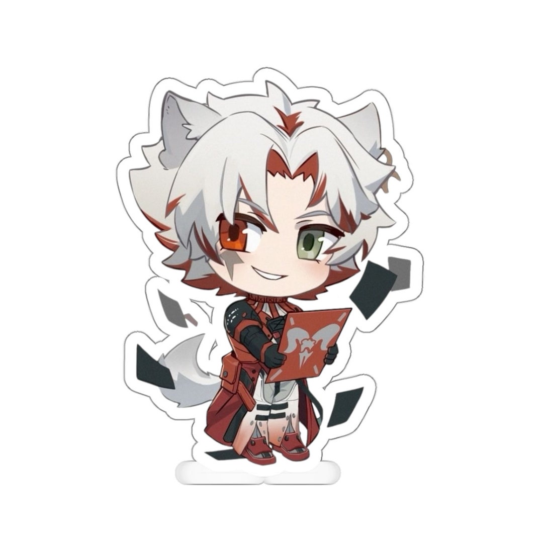 Scar Wuwa Gaming Anime Japanese Chibi Manga Anime Sticker - Etsy
