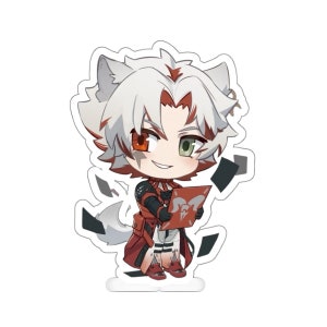 Scar Wuwa Gaming Anime Japanese Chibi Manga Anime Sticker - Etsy