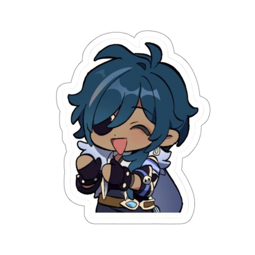 Chibi Kaeya Genshin Impact Japanese Manga Anime Sticker - Etsy
