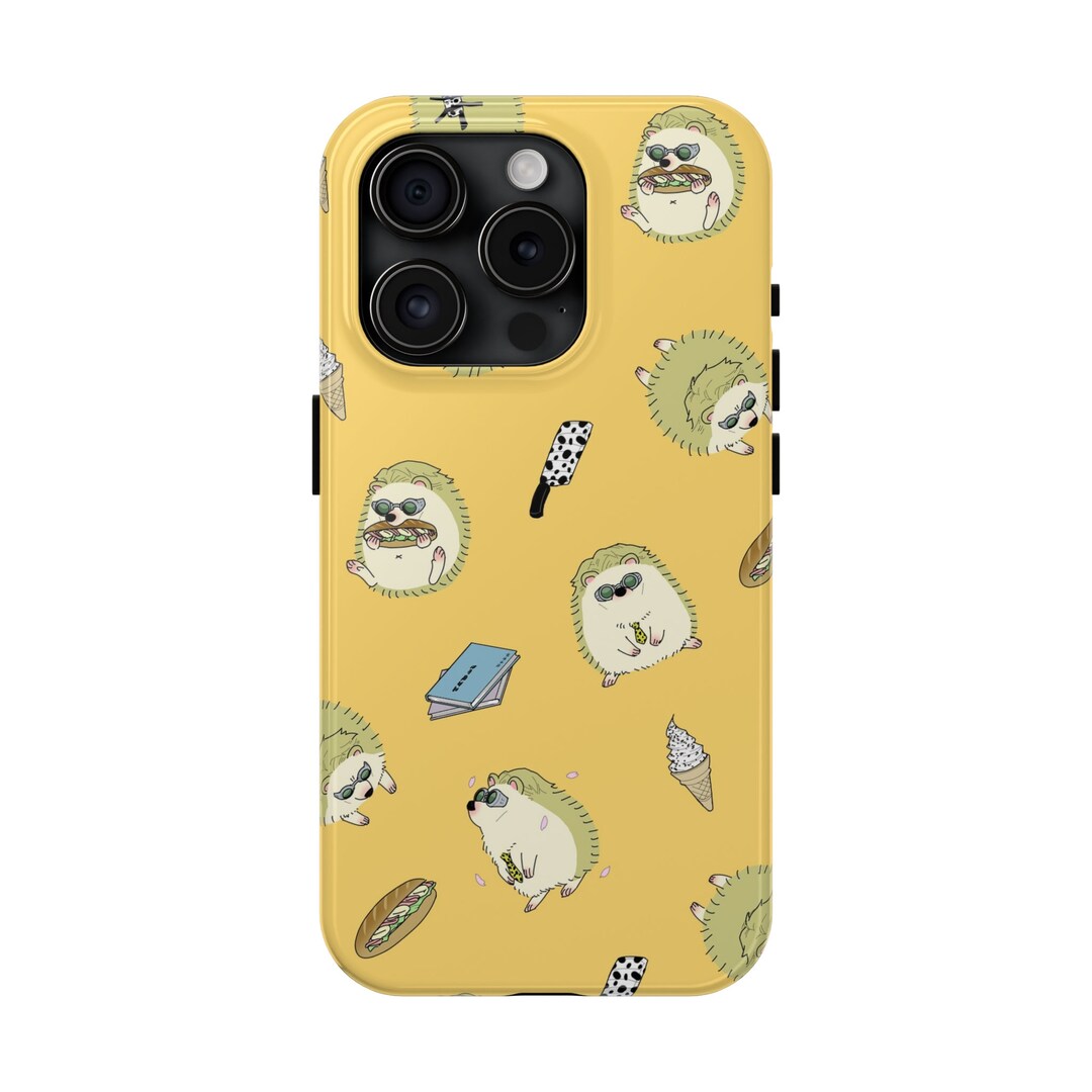 IPhone Case Cute Hedgehog Nanami Print Tough Phone Case - Etsy