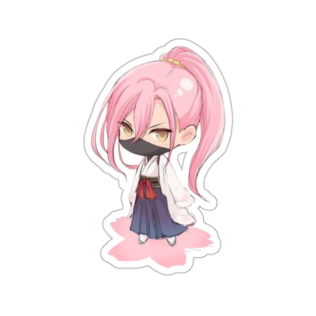 Sk8 the Infinity Chibi Cherry Blossom Kaoru Anime Manga Sticker ...