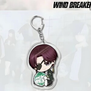Hayato Suo Chibi Keychain Windbreaker Anime Bofurin - Etsy