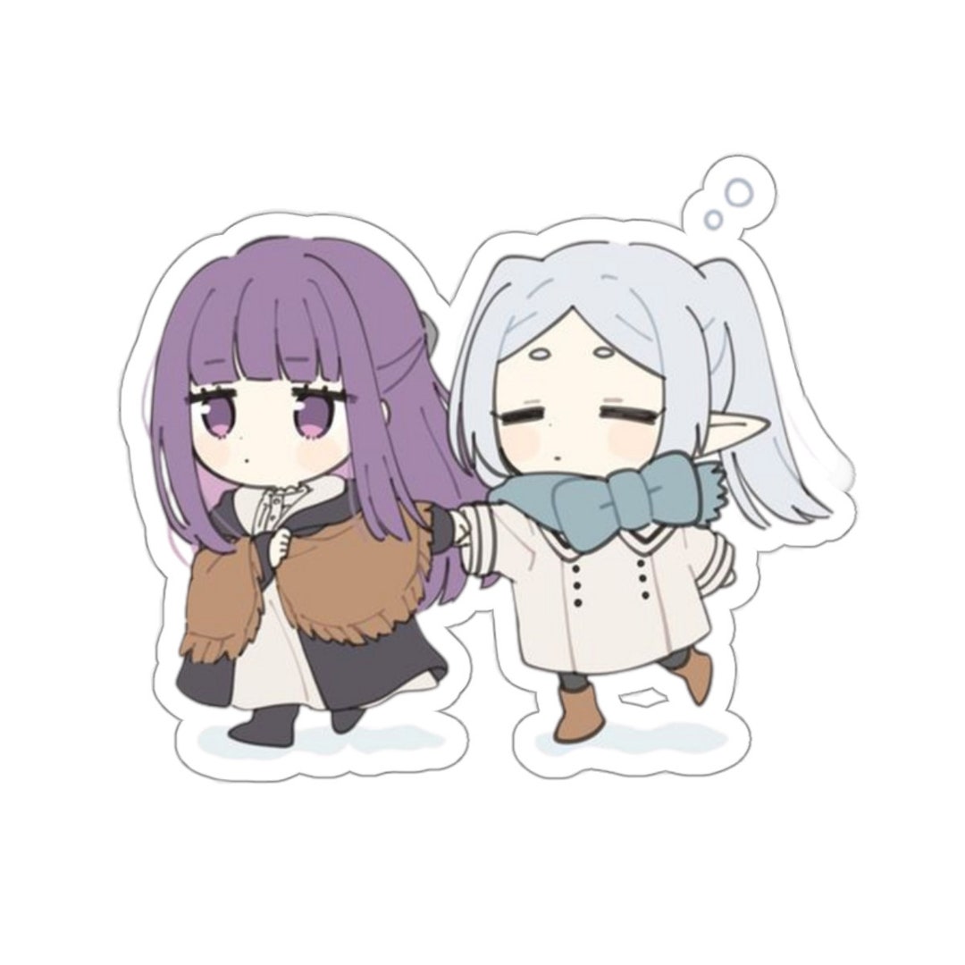 Chibi Elf and Fern Anime Manga Cute Anime Girls Sticker - Etsy