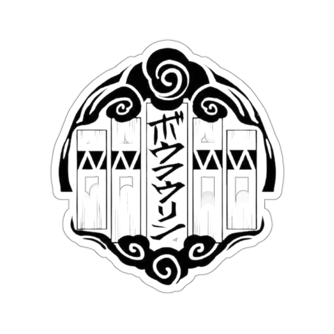 Bofurin Furin Logo Windbreaker Japanese Chibi Manga Anime Sticker - Etsy