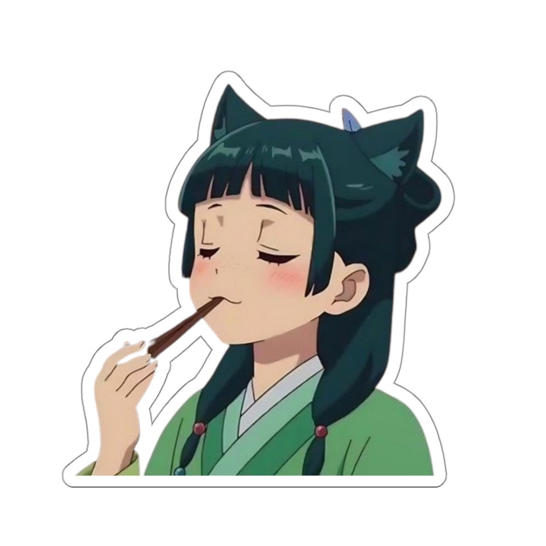 Cute Chibi Cat Neko Maomao Funny Anime Girl Japanese Manga Anime ...