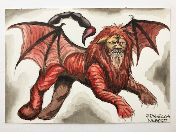 Mythical Creatures Manticore