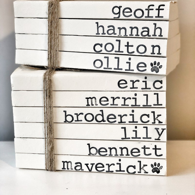 Stack of Books Stamp - Etsy