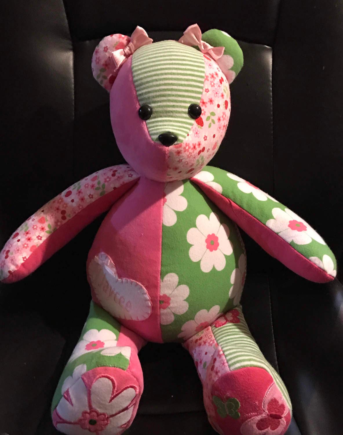 Memory Bear 18 Handmade Keepsake Bear Stuffed Teddy - Etsy