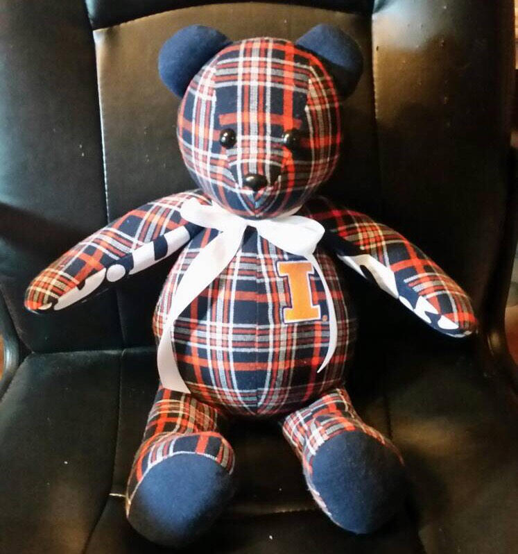 Memory Bear 18 Handmade Keepsake Bear Stuffed Teddy - Etsy