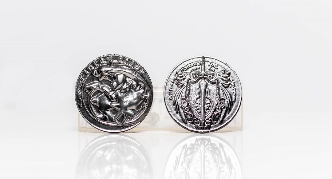 Rufus Shinra Inspired Coin Cosplay Prop Final Fantasy VII Remake - Etsy