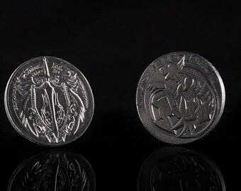 Rufus Shinra Inspired Coin Cosplay Prop Final Fantasy VII - Etsy