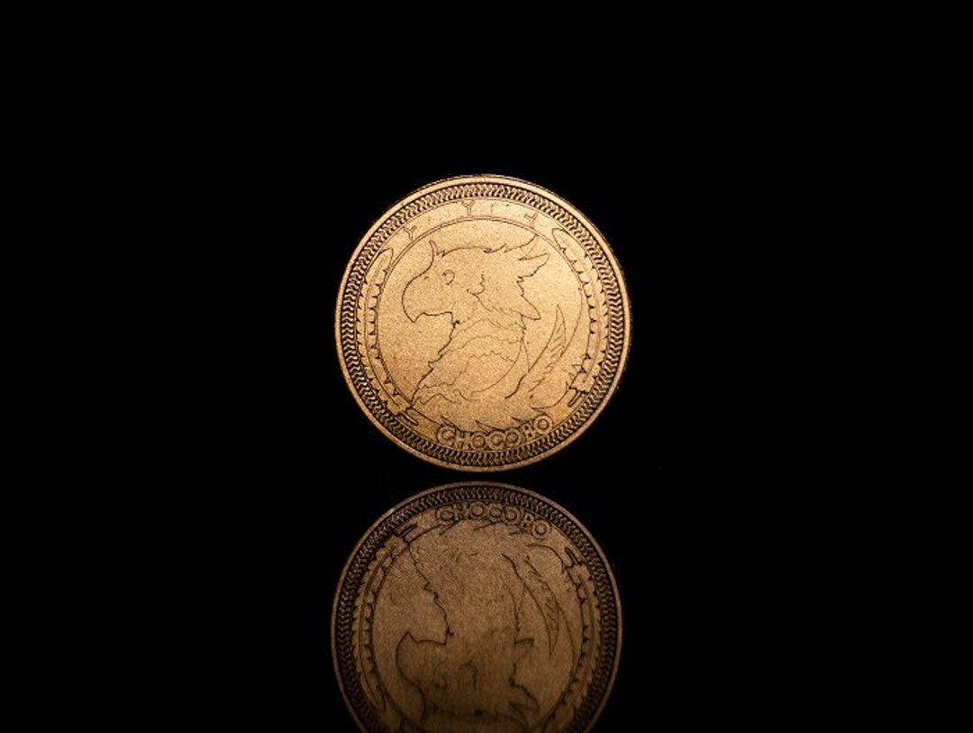 Chocobo Sam Inspired Coin Cosplay Prop Final Fantasy VII Remake - Etsy