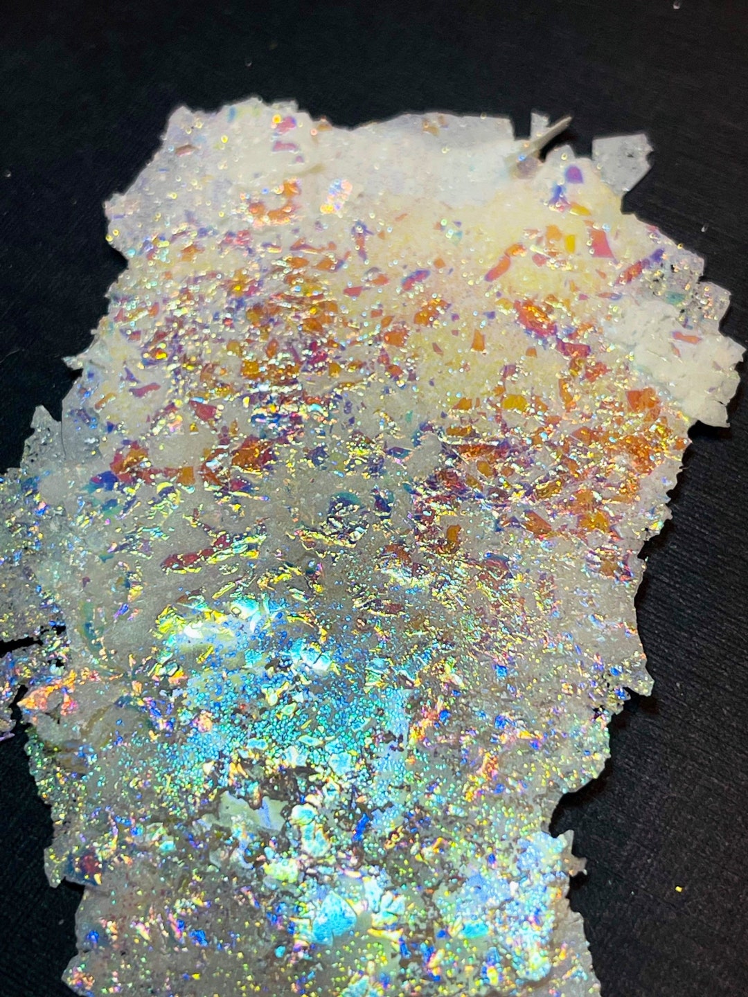 Fantasy Flake, Flake Glitter, Flake Inlay, Iridescent Flake, - Etsy