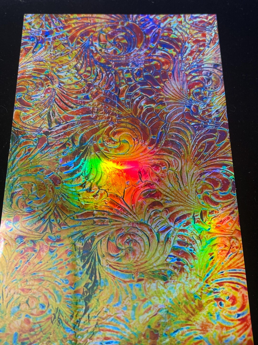 Holo Fusion Sticker, Adhesive Inlay, Holographic Stickers, for Gourd ...