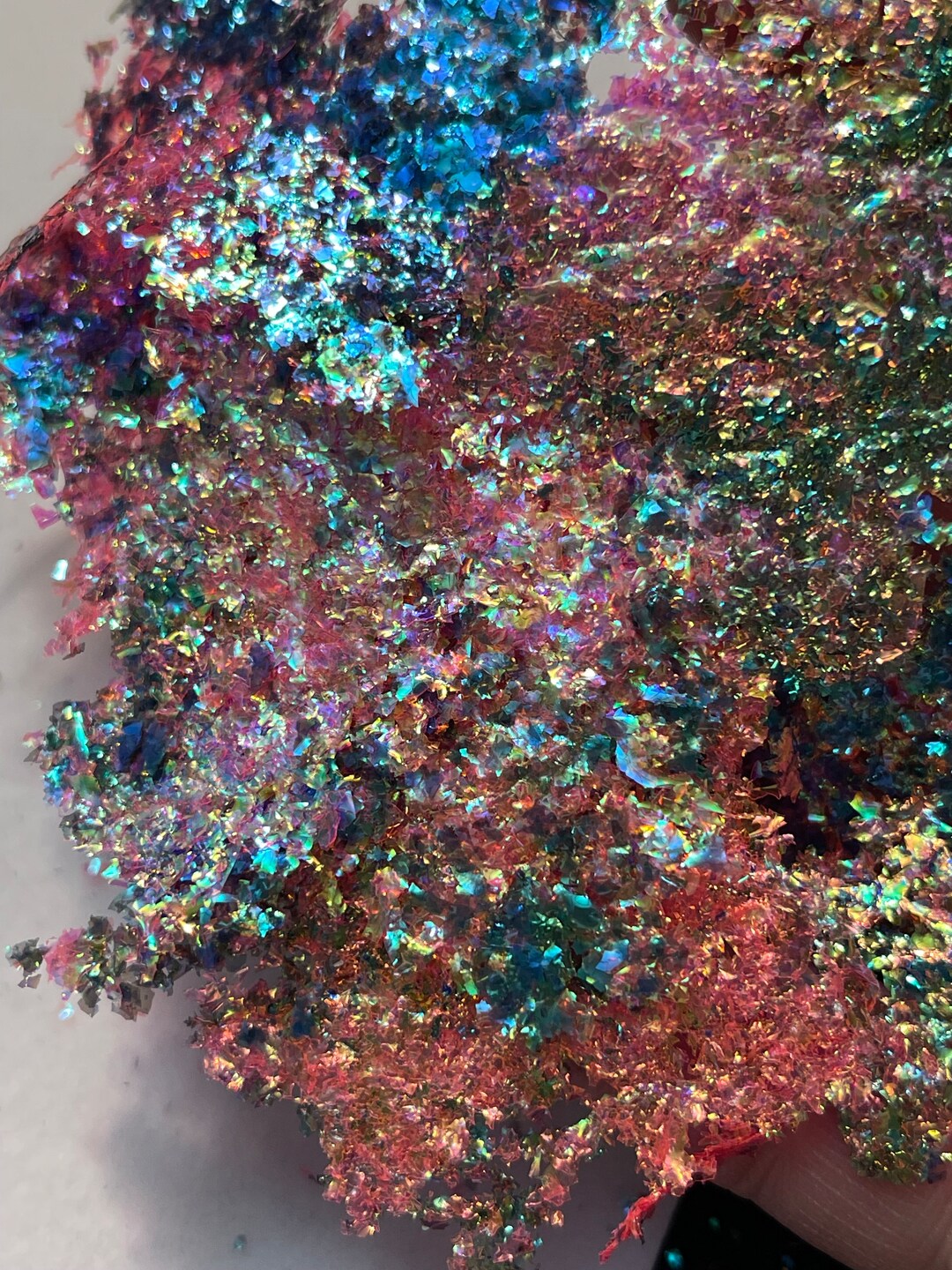 Fine Spun Fusion, Flake Glitter, Flake Inlay, Iridescent Flake, Color ...