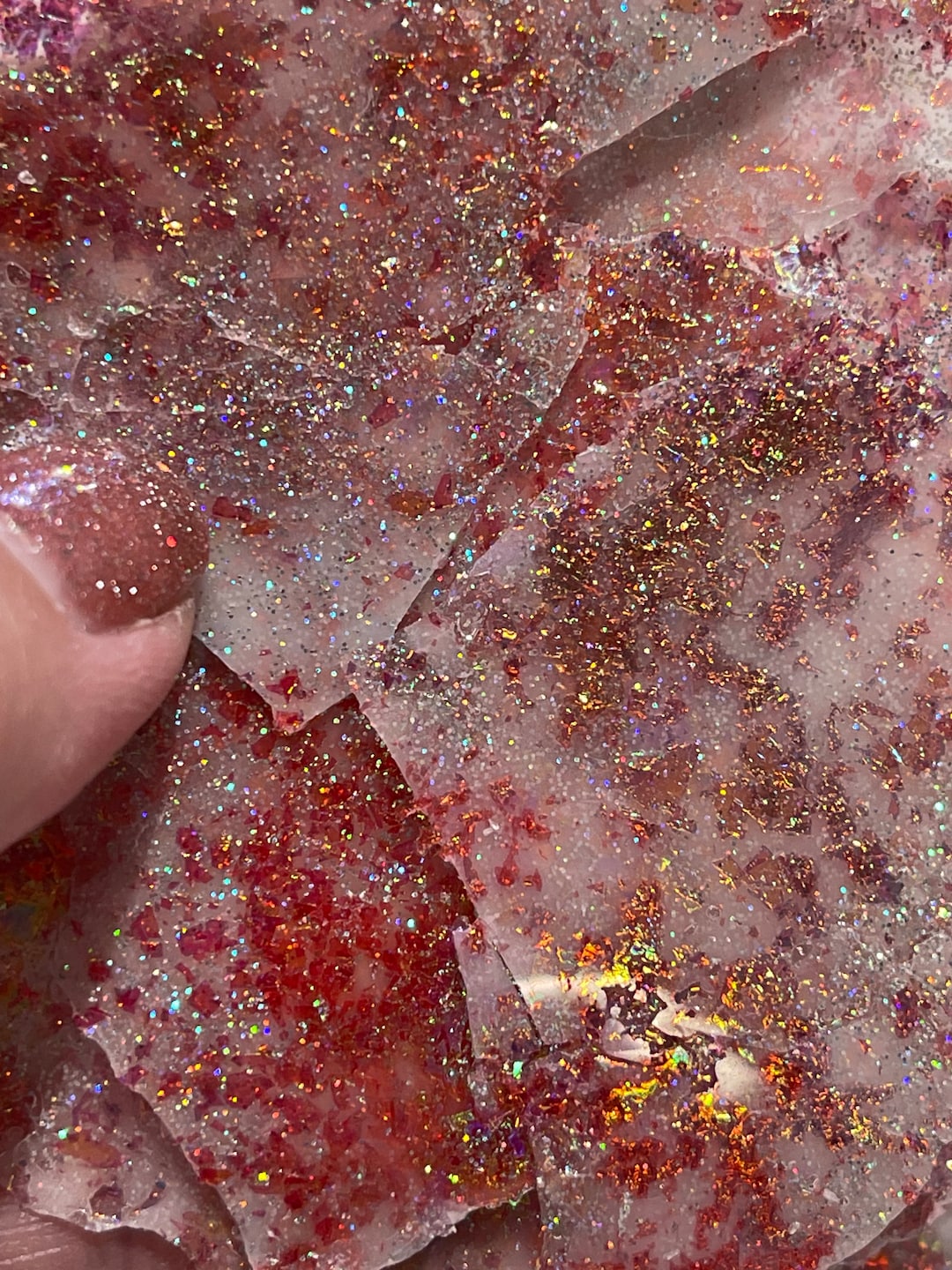 Fantasy Flake, Flake Glitter, Flake Inlay, Iridescent Flake, Designer ...