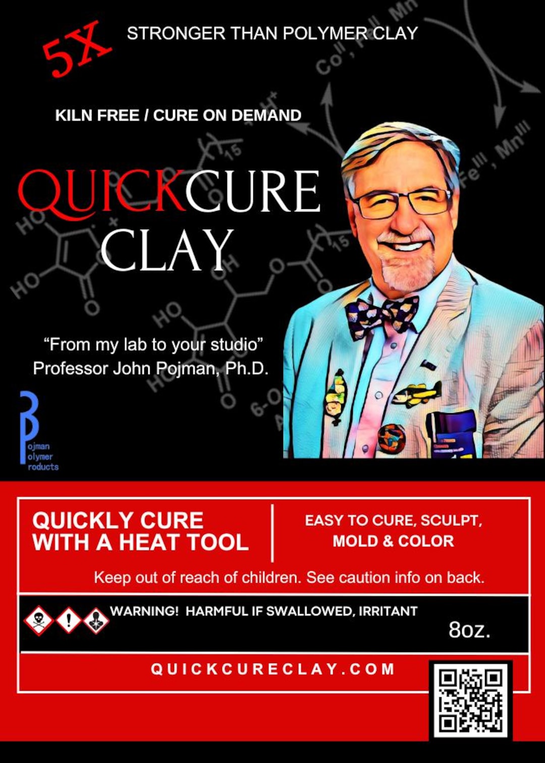 Quickcure Clay 8oz., No Kiln, Instructions in the Listing Below ...