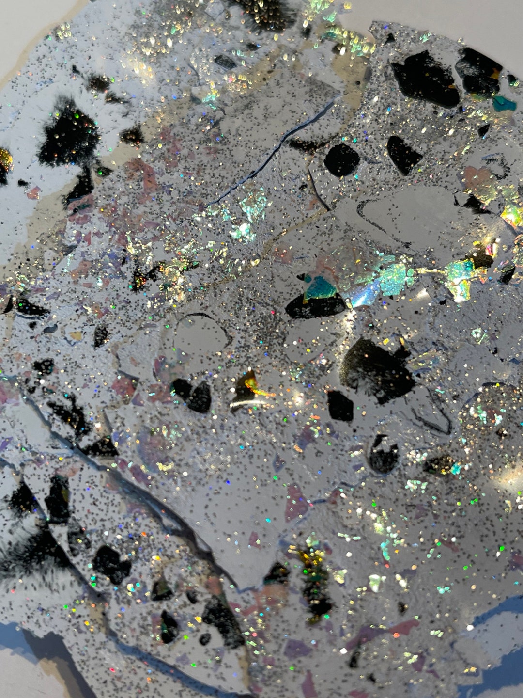 Fantasy Flake, Flake Glitter, Flake Inlay, Iridescent Flake, - Etsy
