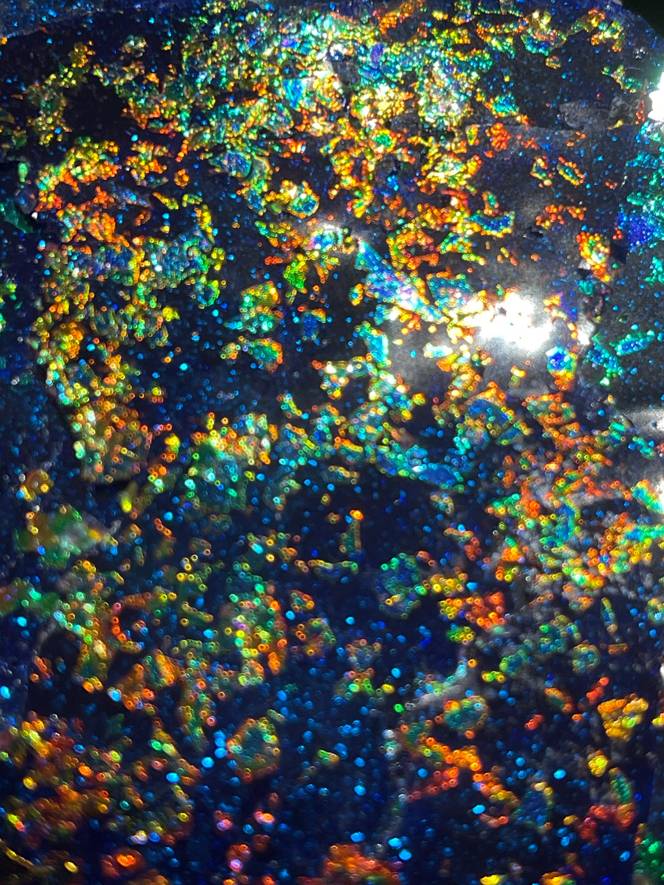 Fantasy Flake, Flake Glitter, Flake Inlay, Iridescent Flake, - Etsy