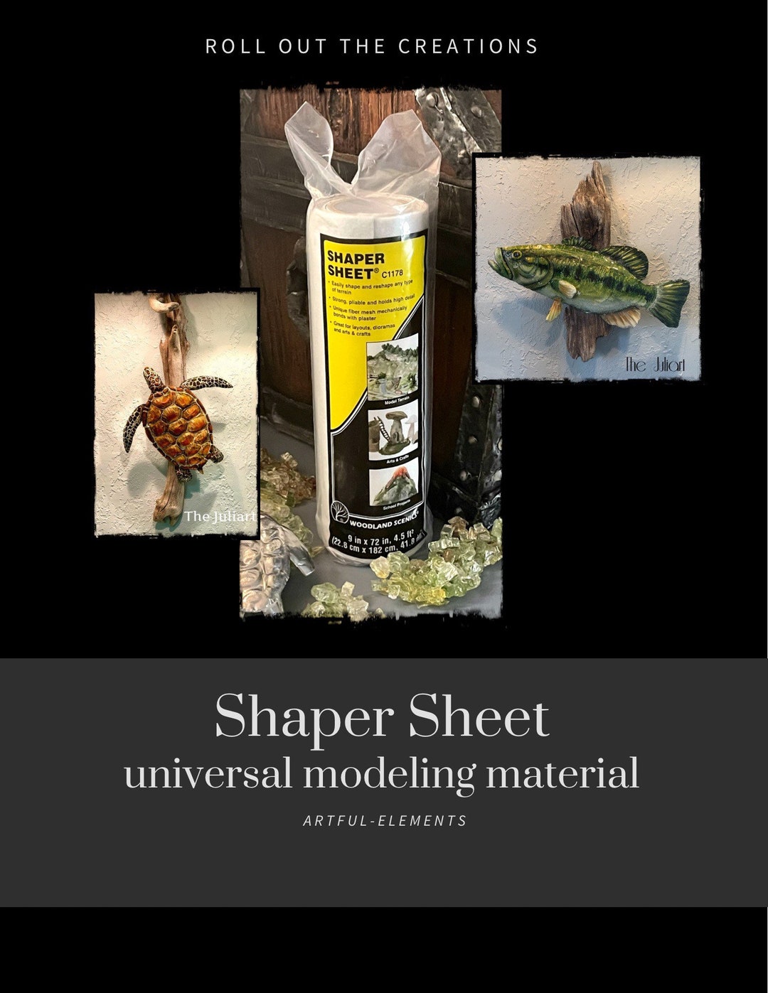 Shaper Sheet, Universal Modeling Material, the Juliart, Foil Armature ...