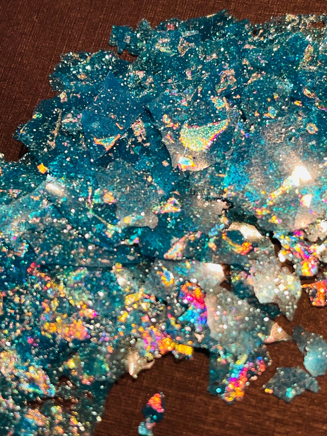 Fantasy Flake, Flake Glitter, Flake Inlay, Iridescent Flake, - Etsy