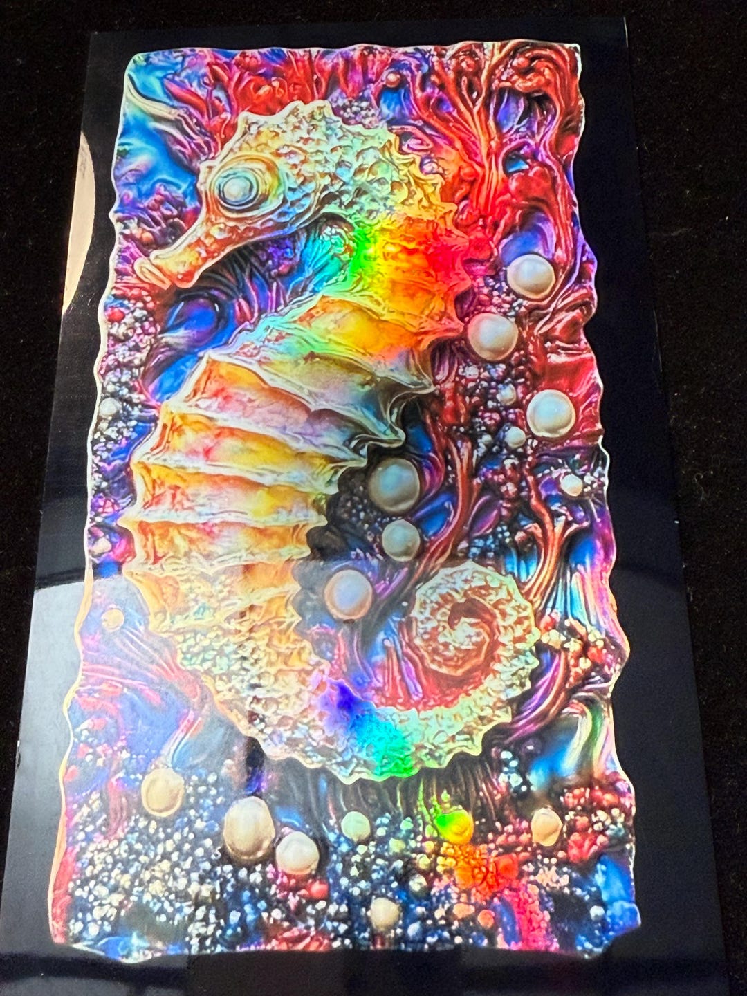 Holo Fusion Sticker, Adhesive Inlay, Holographic Stickers, for Gourd ...