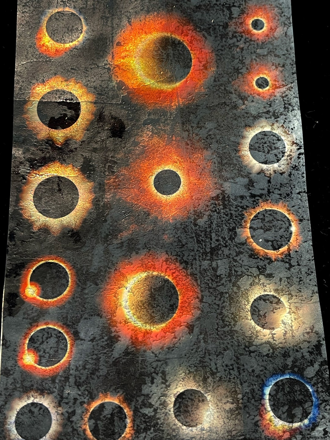 Fusion Film, Solar Eclipse Inlay,designer Inlay, Iridescent Film, Faux ...