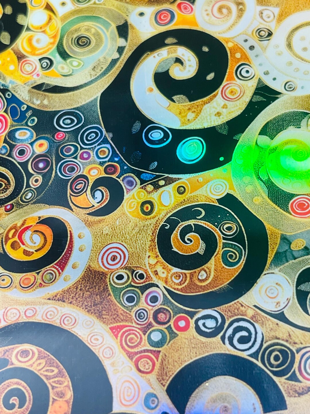 Holo Fusion Sticker, Adhesive Inlay, Holographic Stickers, for Gourd ...