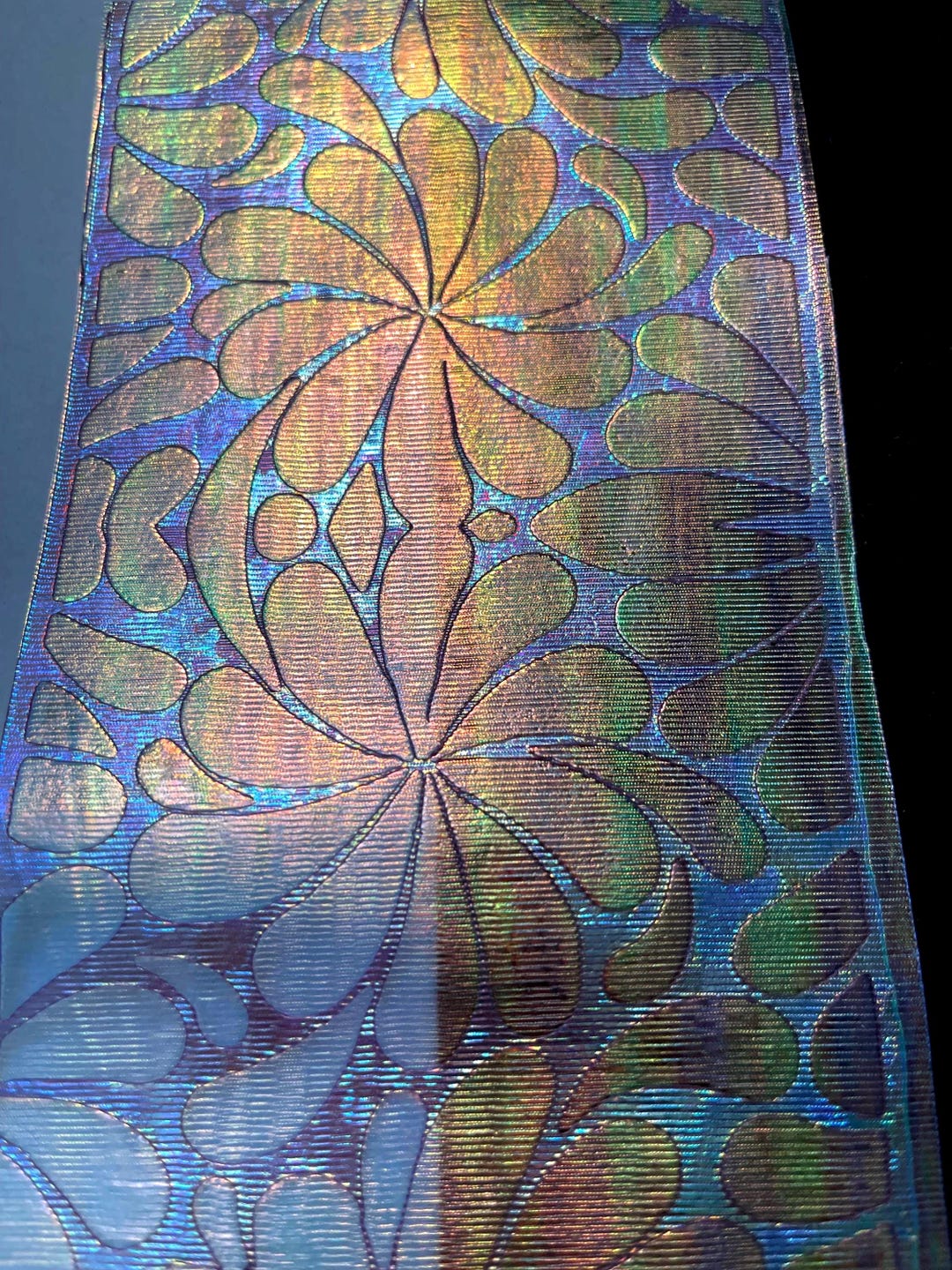Fusion Film Laser Designer Inlay, Iridescent Film, Faux Dichroic Film ...