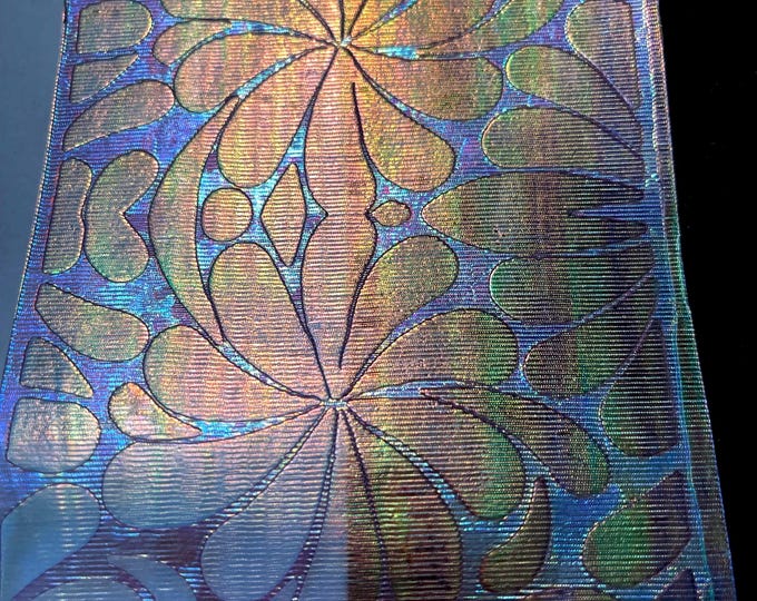 Fusion Film Laser Designer Inlay, Iridescent Film, Faux Dichroic Film ...