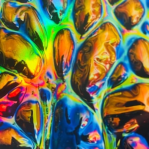 Holo Fusion Sticker, Adhesive Inlay, Holographic Stickers, for Gourd ...