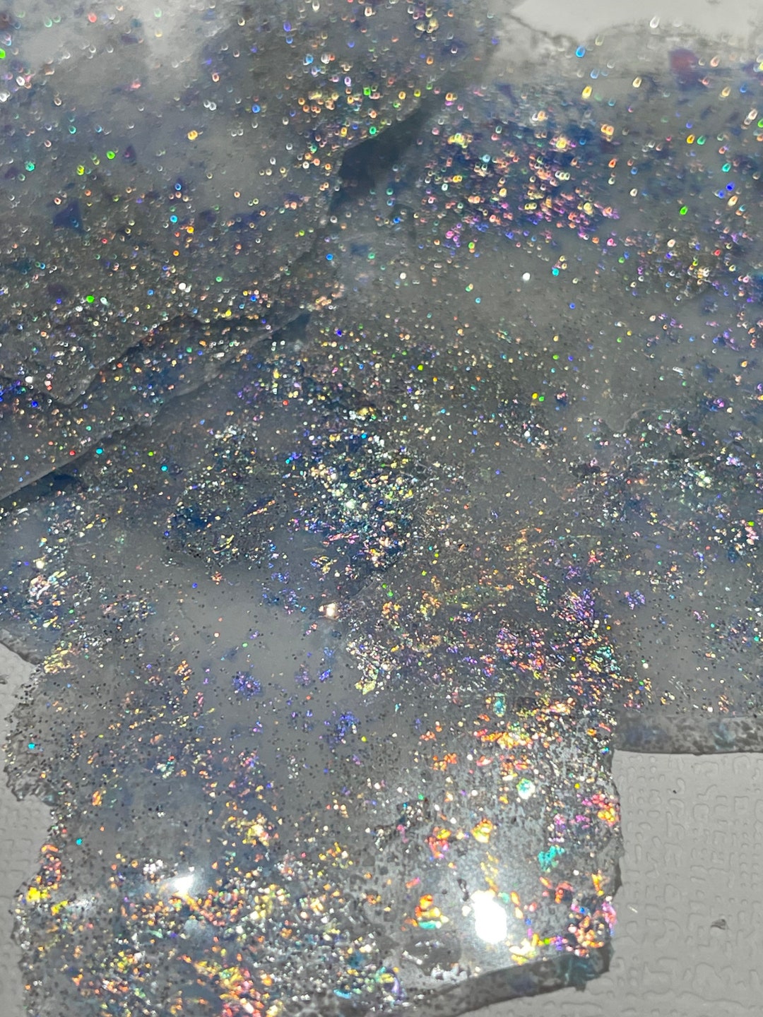 Fantasy Flake, Flake Glitter, Flake Inlay, Iridescent Flake, - Etsy