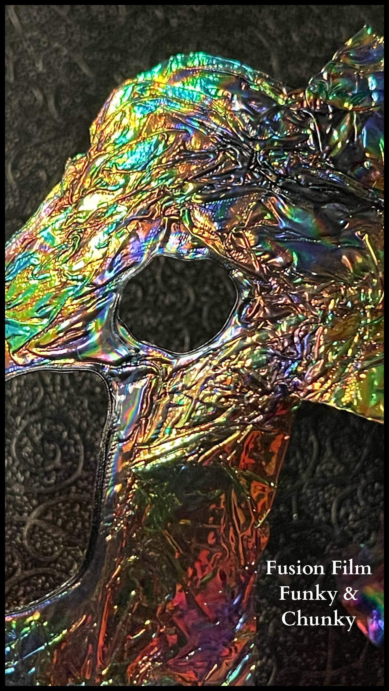Fusion Film Funky & Chunky Iridescent Film Fusion Film Faux - Etsy