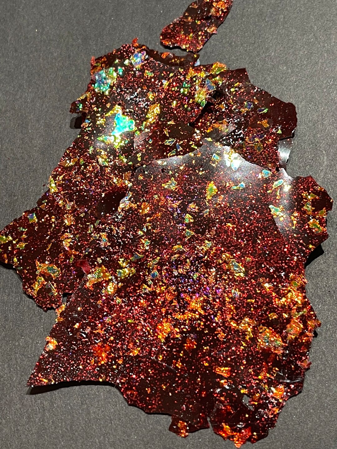 Fantasy Flake, Flake Glitter, Flake Inlay, Iridescent Flake, - Etsy