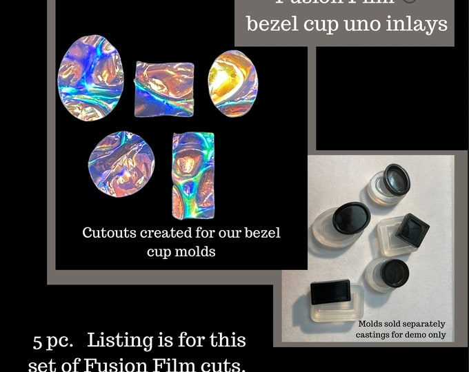 Fusion Bezel Cup 5pc. Uno Inlays, Pre-cut Inlay for Ourfusion Bezel Cup ...