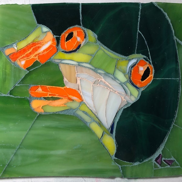Stained Glass Frog - Etsy