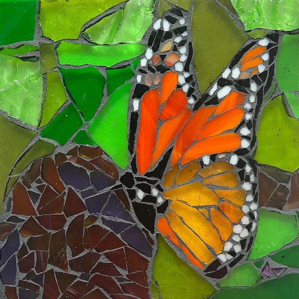 Butterfly Mosaic - Etsy